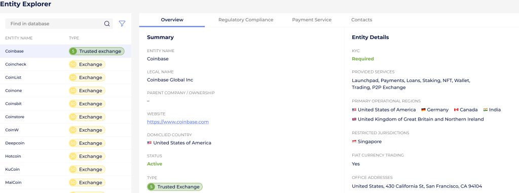 Get a complete entity overview on one page with GL Entity Explorer